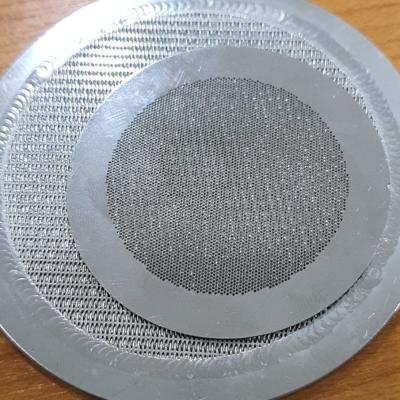 China Sus316l sinterde 10 Micron Poreuze Schijffilter 2.0mm Dikte Dia 90mm Te koop