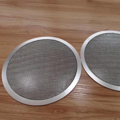 China Sus316l sinterde 10 Micron Poreuze Schijffilter 2.0mm Dikte Dia 90mm Te koop