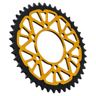 Cina Motorcycle Sprocket 520 38-46T Ladle Aluminium per Kawasaki EX500 ZX6R Ninja EN650 EX65 in vendita