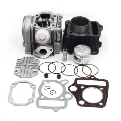Black/Natural Color Aluminum Alloy 52.4mm Motorcycle Cylinder C110 for Honda C 110 Custom