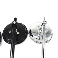 China Sample Make Side Mirror Motorcycle Rearview Mirror Chrome Mirror for Replacement for sale