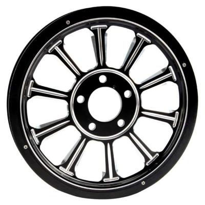 中国 ハーレー・デビッドソン改造用の 24mm カスタム・アノジス・リア・バイク・ベルト・プリー 販売のため
