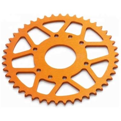 中国 カスタムCNC T6061 アルミバックスプロケットKTMデューク 390 125 200 オレンジ カスタマイズ可能 販売のため