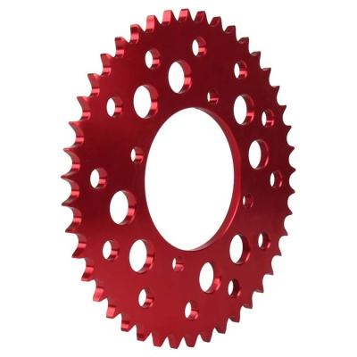 Cina 420 Modello di catena Compatibile Spirale posteriore in alluminio CNC personalizzato per Honda CR CRF110 in vendita