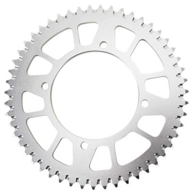 Cina 52T-54T CNC Process 7075-T6 Aluminium Alloy Sprocket per Kawasaki KX80 KX100 Custom in vendita