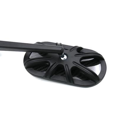China Carbon Fiber Motorcycle Folding Mirror Rearview Mirrors Improved Visibility for sale