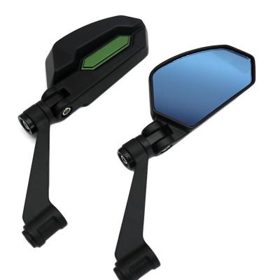China Modified Universal Motorcycle Mirrors with Foldable Design and Aluminum Material for sale