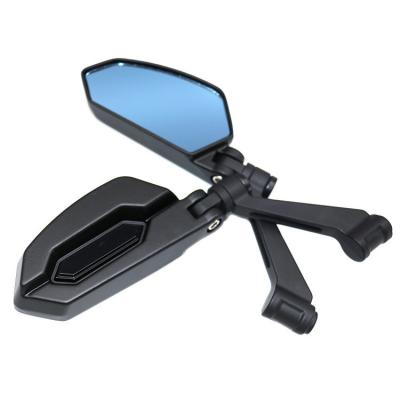 China Modified Universal Motorcycle Mirrors with Foldable Design and Aluminum Material for sale