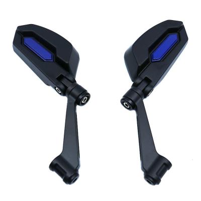 China Modified Universal Motorcycle Mirrors with Foldable Design and Aluminum Material for sale