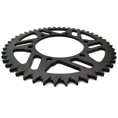 Cina 44 denti moto spirale posteriore in lega di alluminio per Yamaha R3 R25 MT25 MT03 in vendita