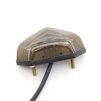 Cina Lumiera di coda per motocicli elettrici a LED a freno modificata a 12 V 90 g/pcs e LED integrata in vendita