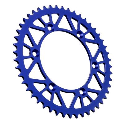 中国 T6061/7075 アルミニウム合金 520 38-52T ヤマハ YZ125 YZ250 YZ450F WR450F用のバックスプロケット 販売のため
