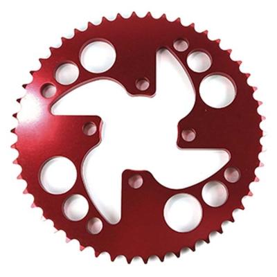 China Customized Motorcycle Sprocket CNC Aluminum 428 50T Rear Sprocket for Yamaha XTZ 125 for sale