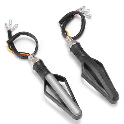 China 1.5W Customizable 24LED Two-Color Running Water Motorcycle Stop Light with Turn Signals for sale