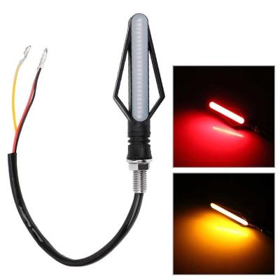 China 1.5W Customizable 24LED Two-Color Running Water Motorcycle Stop Light with Turn Signals for sale