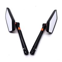 China Make Sample Pentagonal Rhombus Semi-CNC Universal Side Mirror for Motorcycle for sale