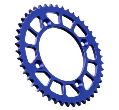 China Custom CNC Aluminum 428 44-56T Off Road Motorcycle Rear Sprocket for Suzuki RM80 RM85 for sale