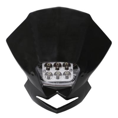 中国 モーターサイクルのヘッドライトのためのユニバーサルファン型のLEDライト 販売のため