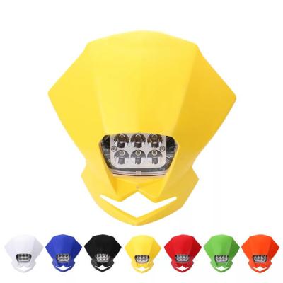 中国 モーターサイクルのヘッドライトのためのユニバーサルファン型のLEDライト 販売のため