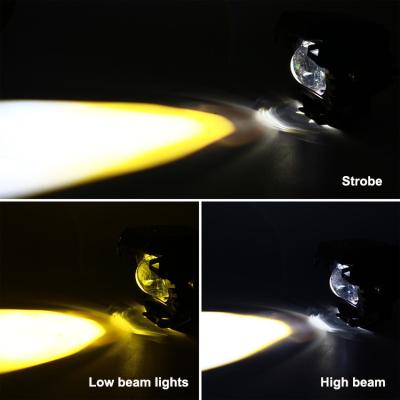Cina 12-80V LED spot light per motociclisti luci di nebbia progetto modifica su misura in vendita