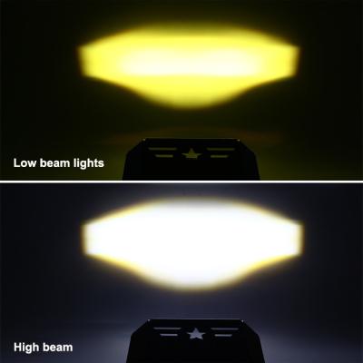 Cina 12-80V LED spot light per motociclisti luci di nebbia progetto modifica su misura in vendita