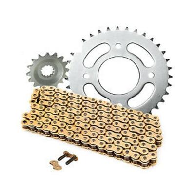 Cina Set di catene e di sprocket personalizzati 428-128L per Honda CBR 125 R Scopo di sostituzione / riparazione in vendita
