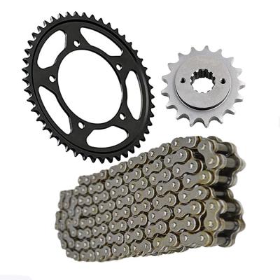 Cina Ricambi motociclistici 525 Set di catena e di sprocket per Honda VT750 VLX750 in vendita