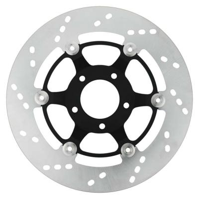 China Aço inoxidável 420 2Cr13 Liga de alumínio Disco de travagem dianteiro para Suzuki RG 400 500 Gamma à venda