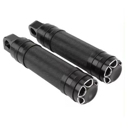 Cina 25mm Motorcycle Foot Pegs Resti per Harley Sportster Touring Dyna Road King Fatboy V-Rod Nero in vendita