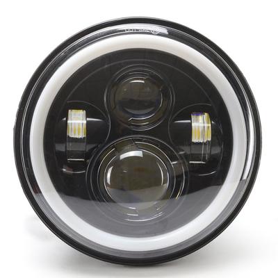 Cina Custom Modified 7 Inch LED Round Retro Vintage Motorcycle Far Lamp Prove Prove in vendita