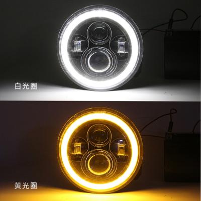 Cina Custom Modified 7 Inch LED Round Retro Vintage Motorcycle Far Lamp Prove Prove in vendita