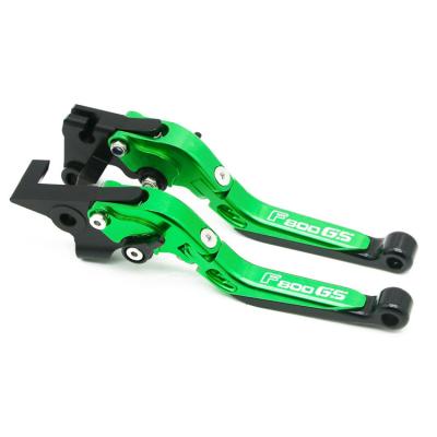 Cina Setta di leva del freno per moto di lega di alluminio CNC personalizzata per BMW F800GS Adventure in nero in vendita