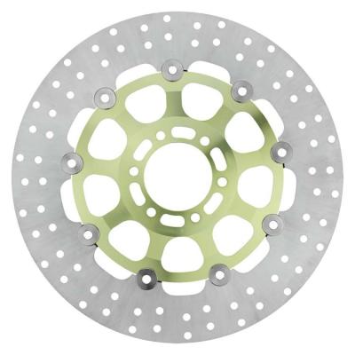 Cina Disco freno anteriore 298mm personalizzato per Aprilia RS 250 in colore naturale materiale oro in vendita