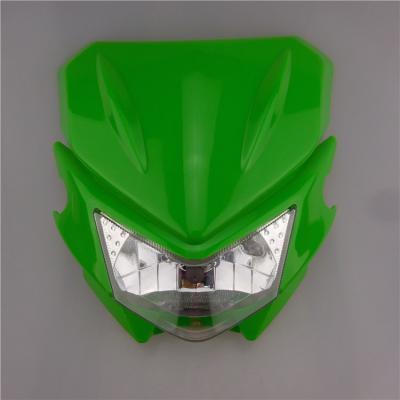 Cina Kawasaki KLX 150 dirt bike faro in nero/bianco/arancione/giallo/azzurro/verde/rosso in vendita