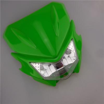 Cina Kawasaki KLX 150 dirt bike faro in nero/bianco/arancione/giallo/azzurro/verde/rosso in vendita