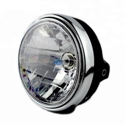China Sleek Design 7 inch Motorcycle CB400 Halogen Headlight for Honda CB-1 CB 400 500 1300 for sale