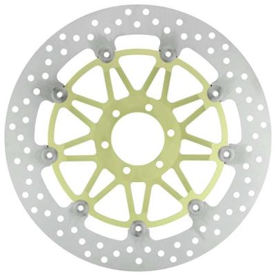Cina Colore naturale Oro Motociclistica personalizzata Frontale 320mm Disco freno per Aprilia RS125 RS125R in vendita