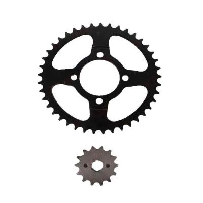 Cina Honda CD 70 Trasmissioni per moto CD70 Set di mozziconi a catena con acciaio 45 / acciaio A3 in vendita