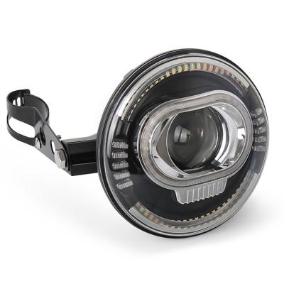 China 50W 12V High Power Modified Round Motorcycle LED 7