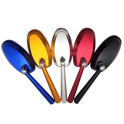 Cina Vetro a superficie convessa Dimensione 10,3*5,5 cm Specchietti retrovisori personalizzati per motociclette in vendita