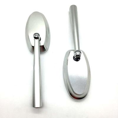 Cina Vetro a superficie convessa Dimensione 10,3*5,5 cm Specchietti retrovisori personalizzati per motociclette in vendita