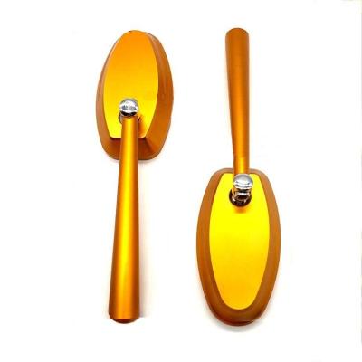 Cina Vetro a superficie convessa Dimensione 10,3*5,5 cm Specchietti retrovisori personalizzati per motociclette in vendita