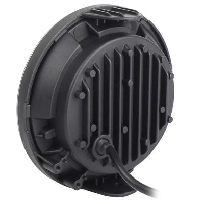 Cina Faretti universali a LED da 7 pollici per motociclette in alluminio stampato in vendita