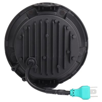 Cina Faretti universali a LED da 7 pollici per motociclette in alluminio stampato in vendita