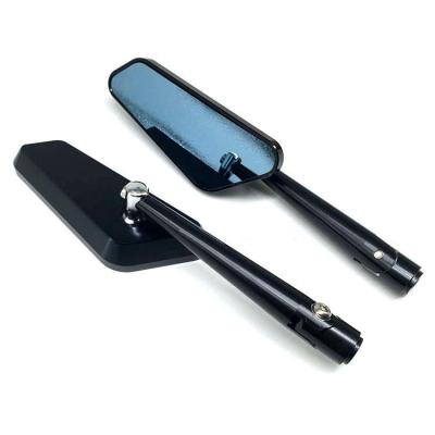 China 800 g/paar Universele CNC Aluminium Motorfiets zijspiegel met glasgrootte 13,2*5cm Te koop