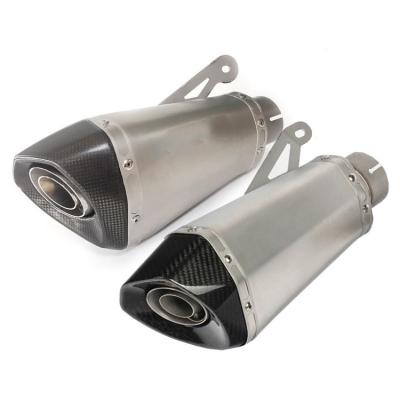 Cina Tubo di scarico per moto da 60 mm a 300 mm in fibra di carbonio per BMW S1000R S1000RR in vendita