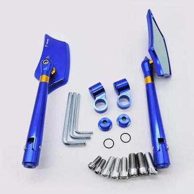 China CNC Aluminium Roller Motorrad Seitenspiegel Rückspiegel mit und Konvexe Oberfläche zu verkaufen