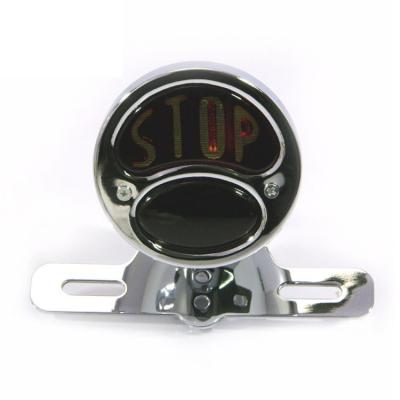 中国 レトロクロムレーンランニングライト LED 12V モーターサイクルの尾色 赤/白 販売のため