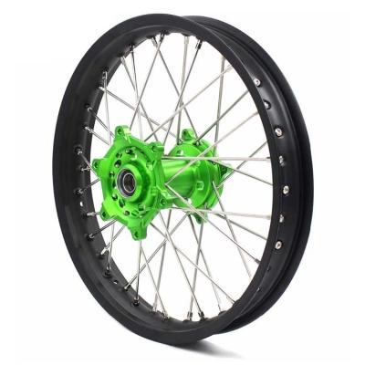 China Make Your Ride Stand Out 21/19 CNC MX Dirt Bike Rear Wheels for Kawasaki KX250F KX450F for sale