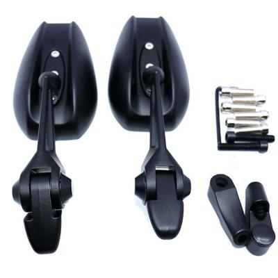 China Convex Surface Aluminum Alloy Modified Motorcycle Side Mirror Universal for TANAX AOSAEX for sale